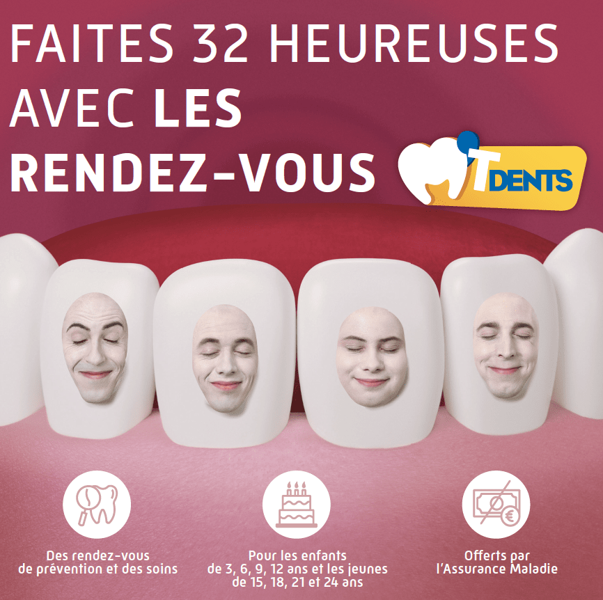 Faites 32 Heureuses Avec Les Rendez Vous Mt Dents Caisse Primaire D